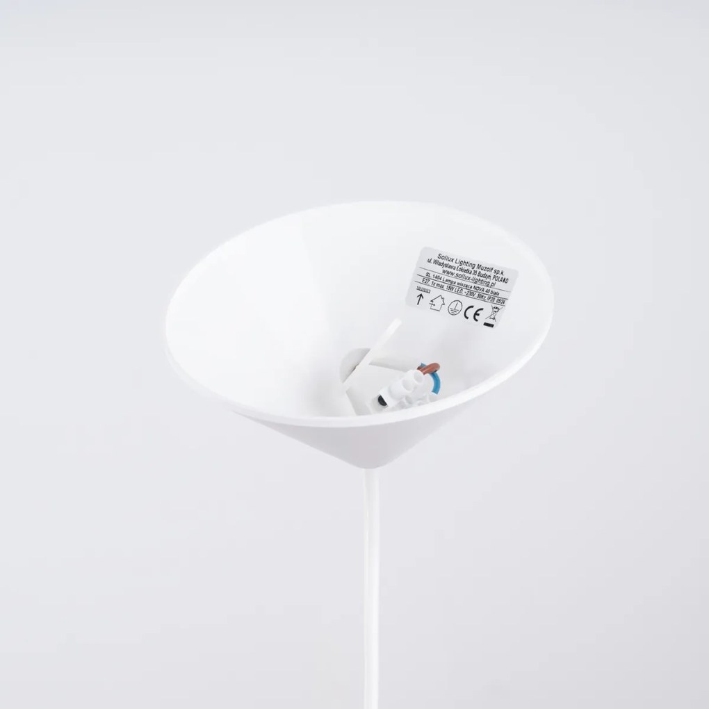 Sollux Lighting Závěsná lampa NOVA 40 bílá