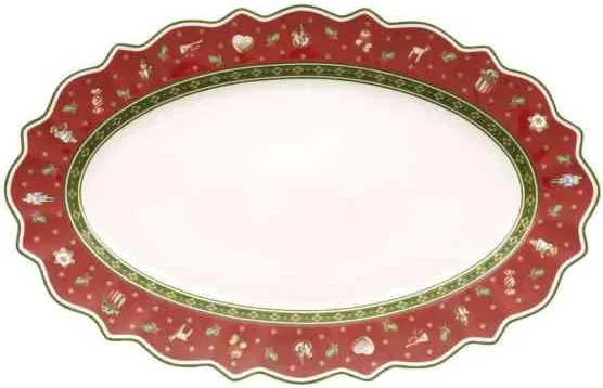 XXXLutz SERVÍROVACÍ PODNOS, keramika, 50/31 cm Villeroy & Boch - Sváteční nádobí - 003407426115