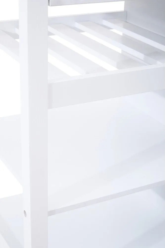 Servírovací stolek na kolečkách z kaučukového dřeva 48x105 cm Frankfurt – Premier Housewares