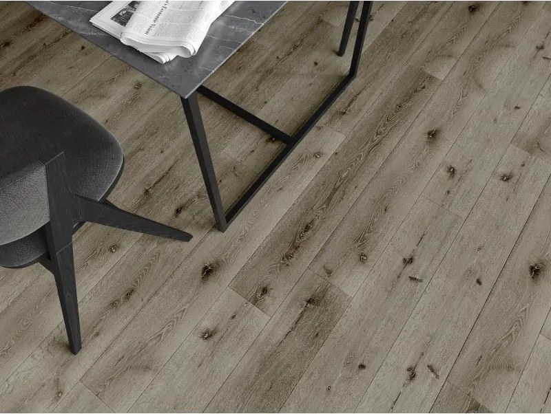 Mexen Kansas vinylové panely 1240 x 182 mm SPC 6,5 mm, podložka IXPE 1,5 mm, 4 V-drážka, Dub - F1032-1240-182-505-4V1-01