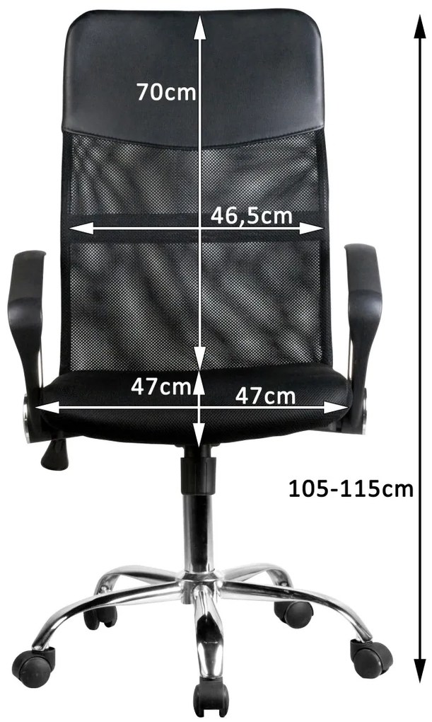 Kancelářská židle FULL černá