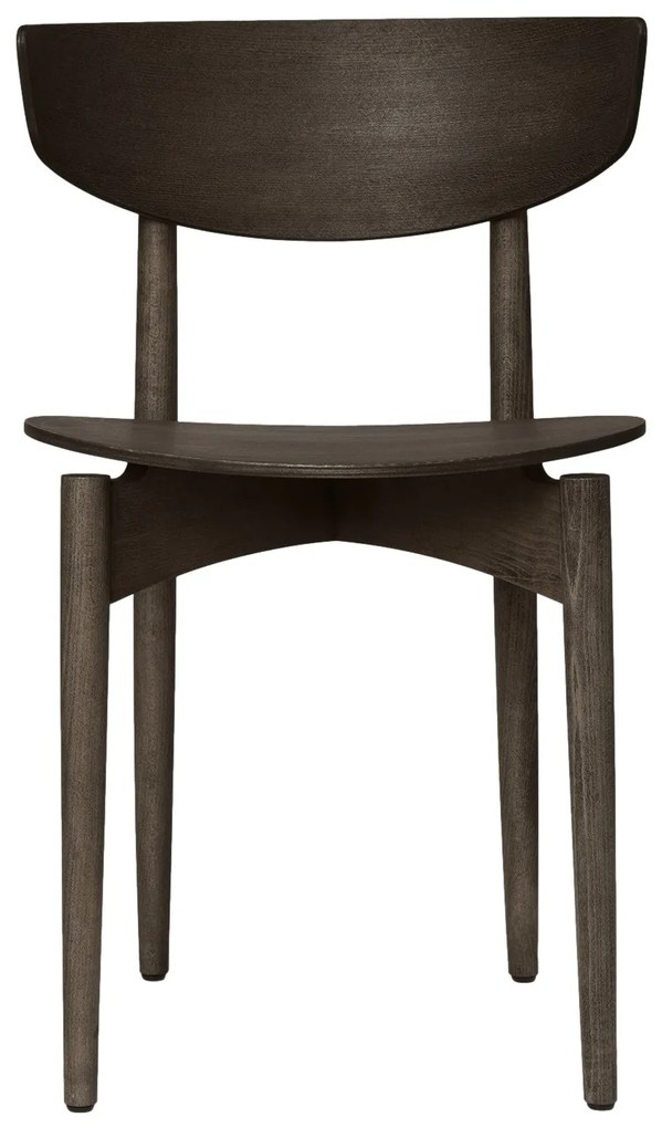 FERM LIVING Jídelní židle Herman Wood, Dark Beech