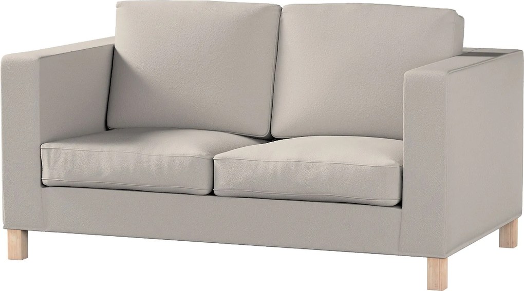 Potah na pohovku IKEA Karlanda 2-místná, krátký barva béžová látka pletený vzor