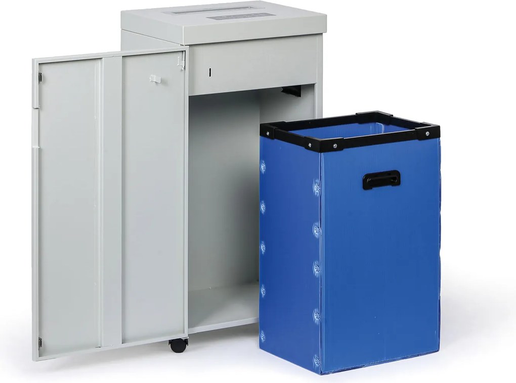 Průmyslová skartovačka s mikrořezem MDM215-60L, 15 listů, 60 l, kovové tělo