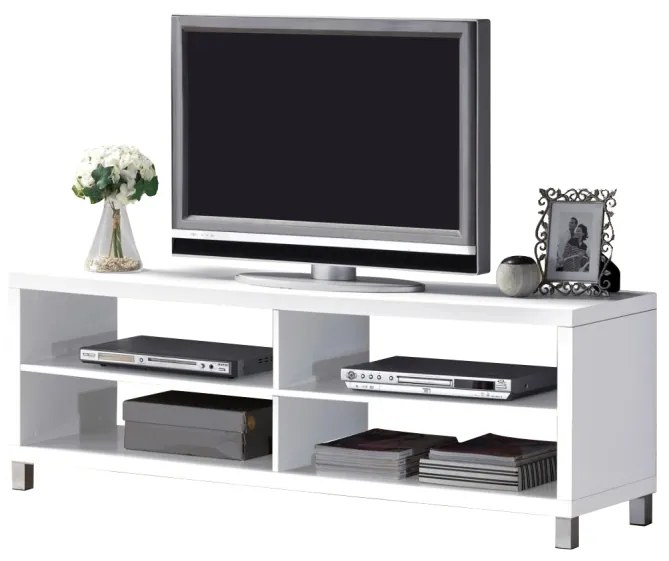 TV stolek v moderním bílém provedení Tofi NEW TV STOLEK