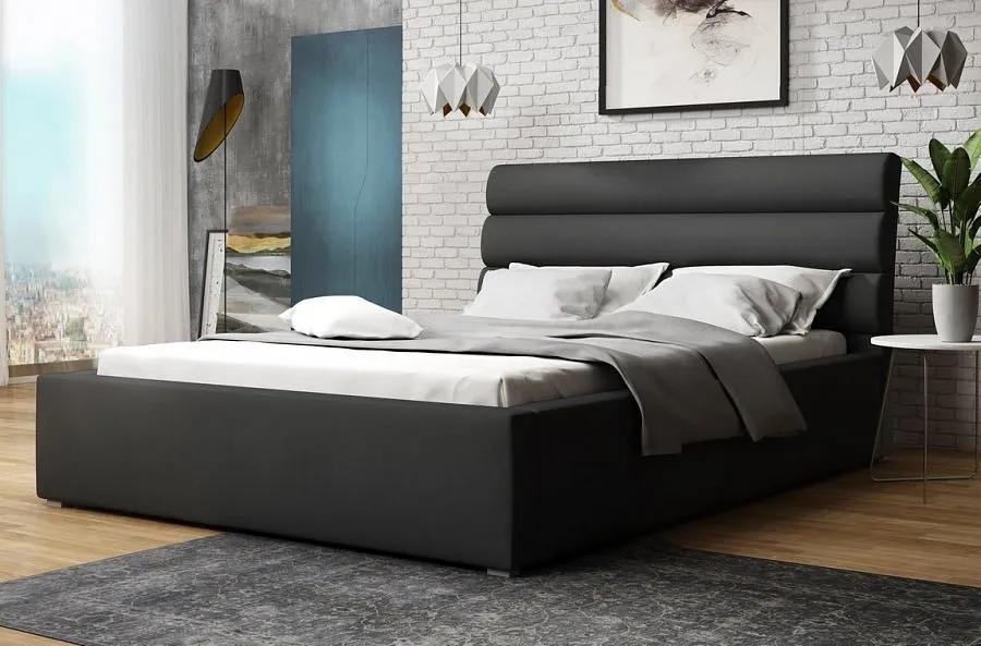 Casarredo - Komfort nábytek Čalouněná postel ALDONI 140x200, výběr látek | potah: victoria 14868