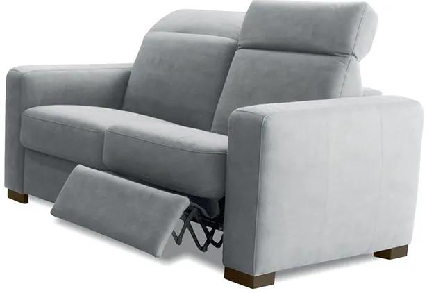 Pregio Italia sofa&relax Stylová luxusní sedačka ZAK Provedení: 2 místná, Vzorník látek: tekno fibra 33 dark grey