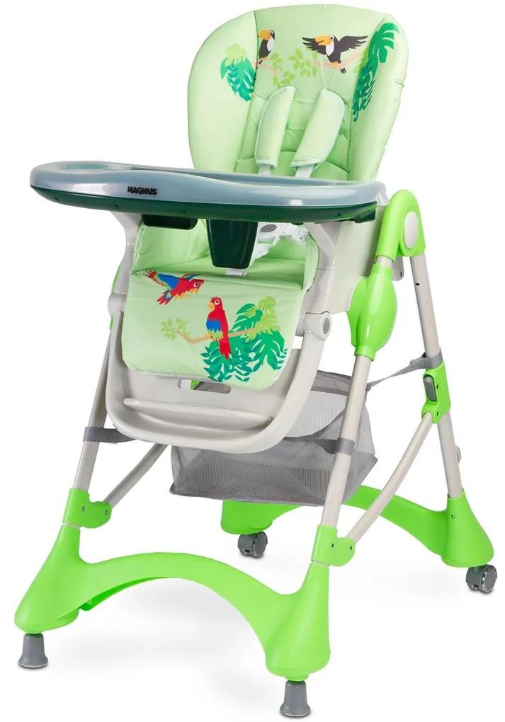 Židlička CARETERO Magnus New green