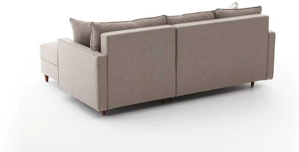 Atelier del Sofa Rohová sedací souprava Eva Right - Cream, Krémová