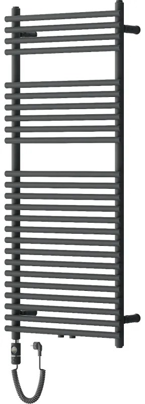 Mexen Sol, elektrické topné těleso 1200x500 mm + topná tyč 600 W, antracitová, W125-1200-500-2600-66