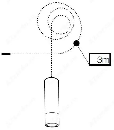 Azzardo AZ3457 - Závěs ZIKO 1xG9/40W/230V