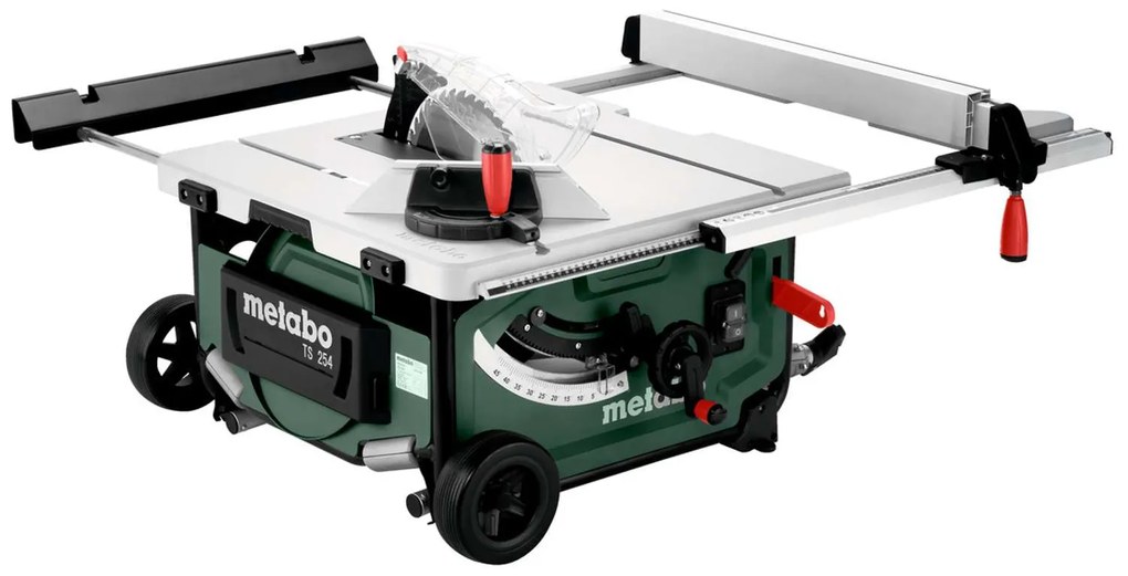 Metabo - Stolní okružní pila 254 mm, 1700 W, s pojezdem a podstavcem 600668000