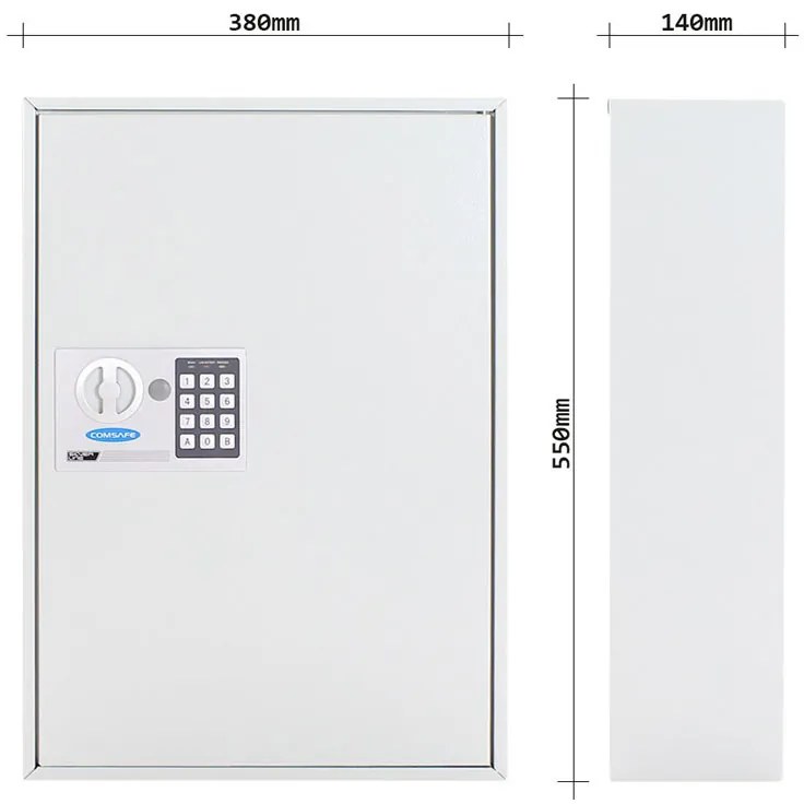 Skříňka na klíče s elektrickým zámkem S-200 EL, na 200 klíčů