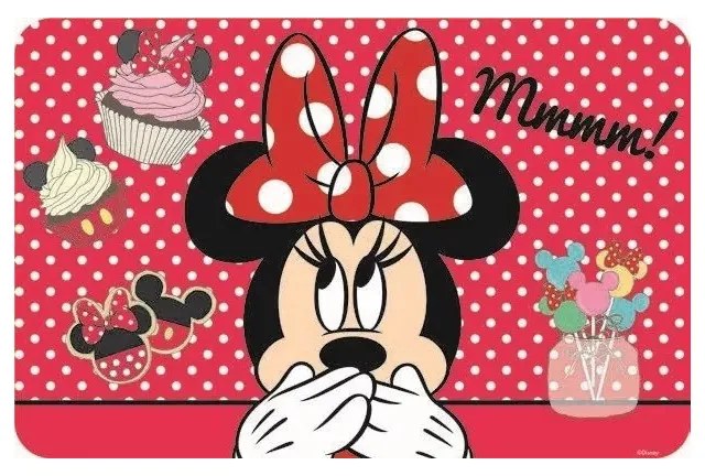 Jídelní Podložka Minnie Mouse puntíky 43x28 cm