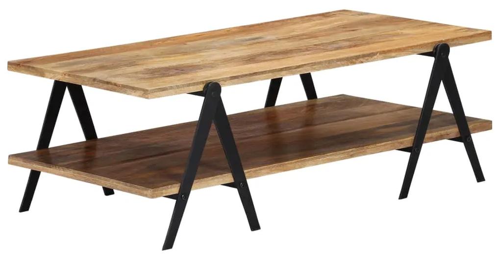 Konferenční stolek 115 x 60 x 40 cm masivní mangovník - Default Title