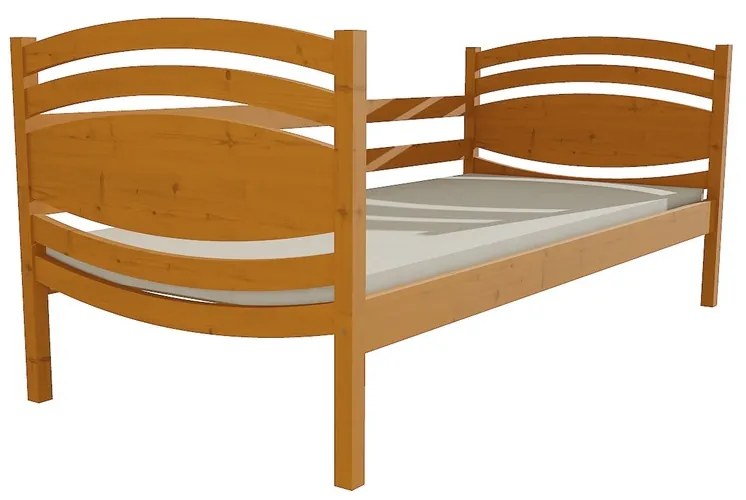 Vomaks Dětská postel DP 032 90 x 170 cm bezbarvý lak
