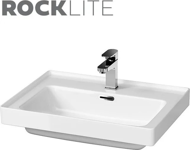 Cersanit Crea - závěsná skříňka s umyvadlem 50cm, dub, S924-007+K114-005