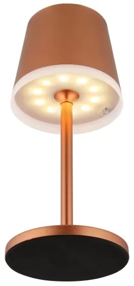Globo 36637RM - LED Solární svítidlo LED/0,6W/3V 3000K IP44 měděná