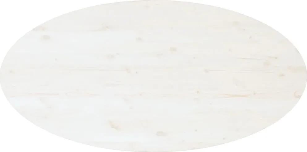 vidaXL Konferenční stolek 110 x 55 x 45 cm masivní borové dřevo [822343] Barva: Šedá