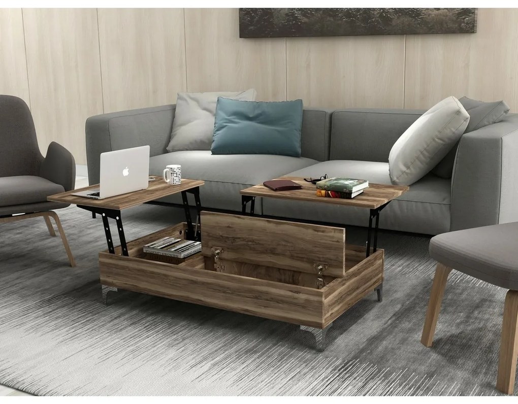 Konferenční stolek Esinti Walnut