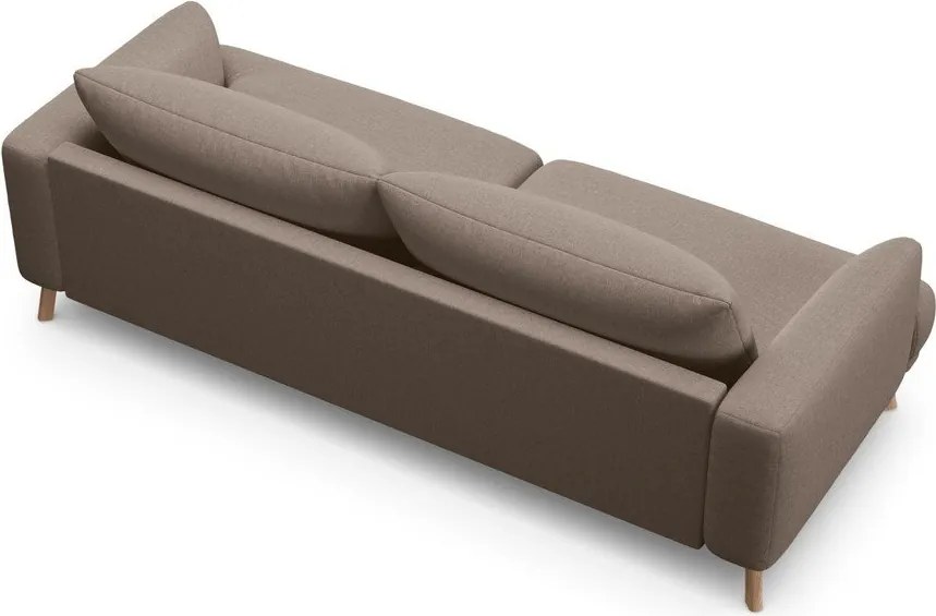 Taupe pohovka 200 cm Naomi – Micadoni