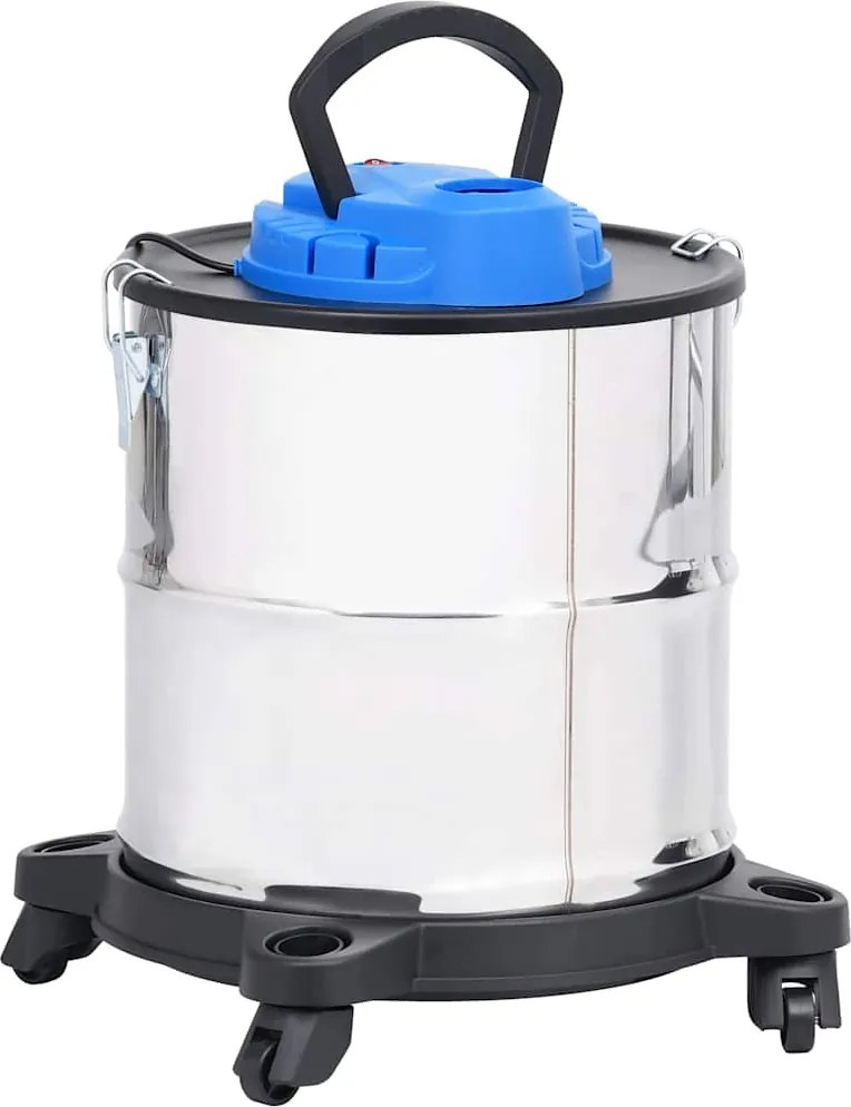 Vysavač na popel s HEPA filtrem 1200 W 20 l nerezová ocel 147679