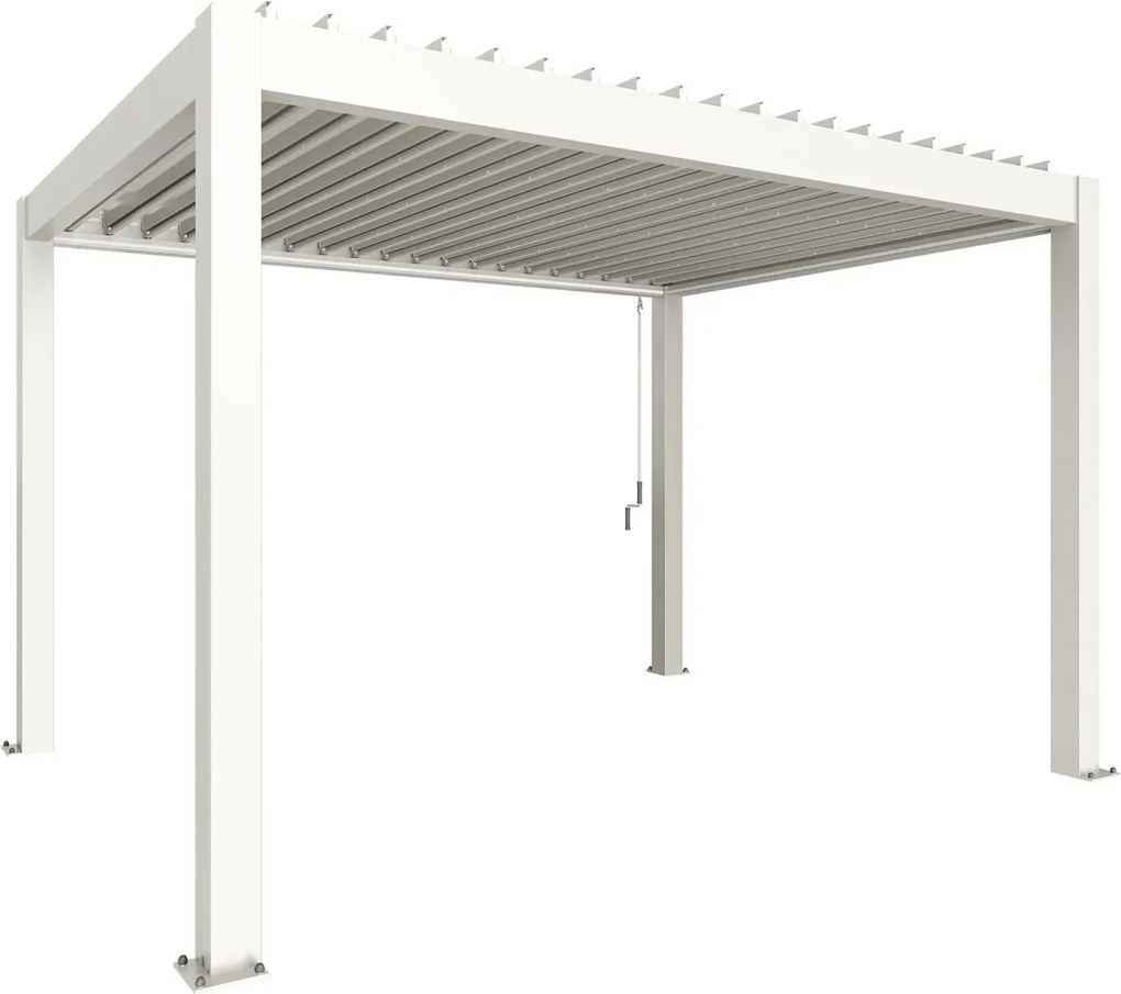Biohort Pergola 4 x 3 bílá 404,5 x 312 cm