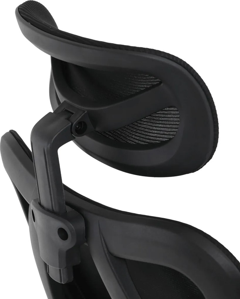Ergonomická kancelářská židle ORVIN - černá síťovina