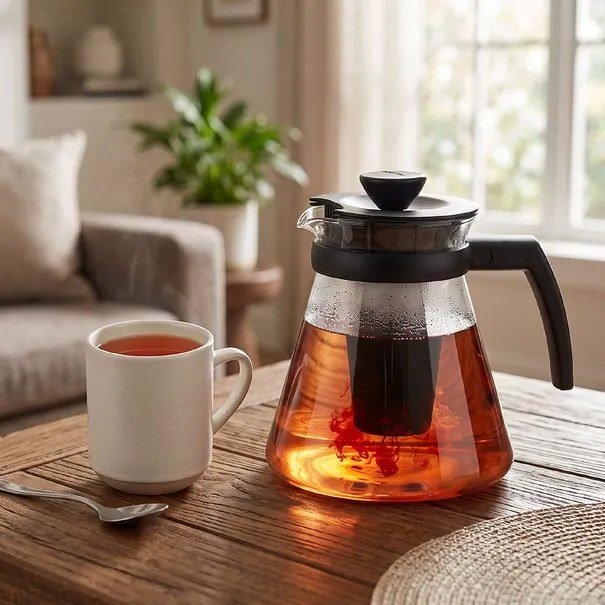TESCOMA Konvice TEO 1,25 l, s vyluhovacími sítky