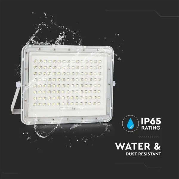 LED Venkovní solární reflektor LED/20W/3,2V 6400K bílá + DO