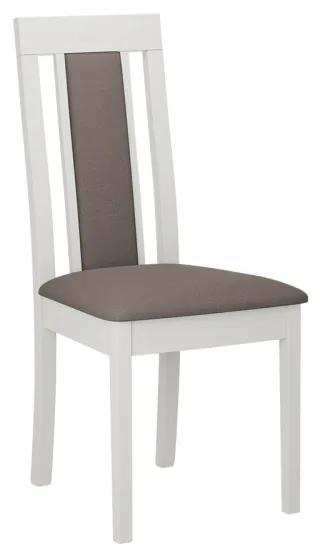 Čalouněná jídelní židle Heven XI, Barva dřeva: bílá, Potah: Kronos 22