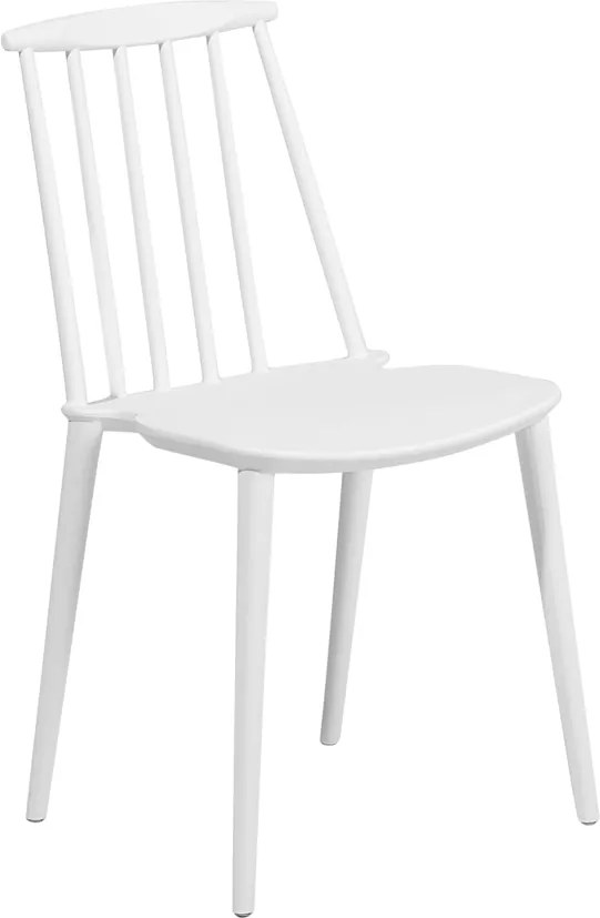 Bílá jídelní židle VENTNOR
