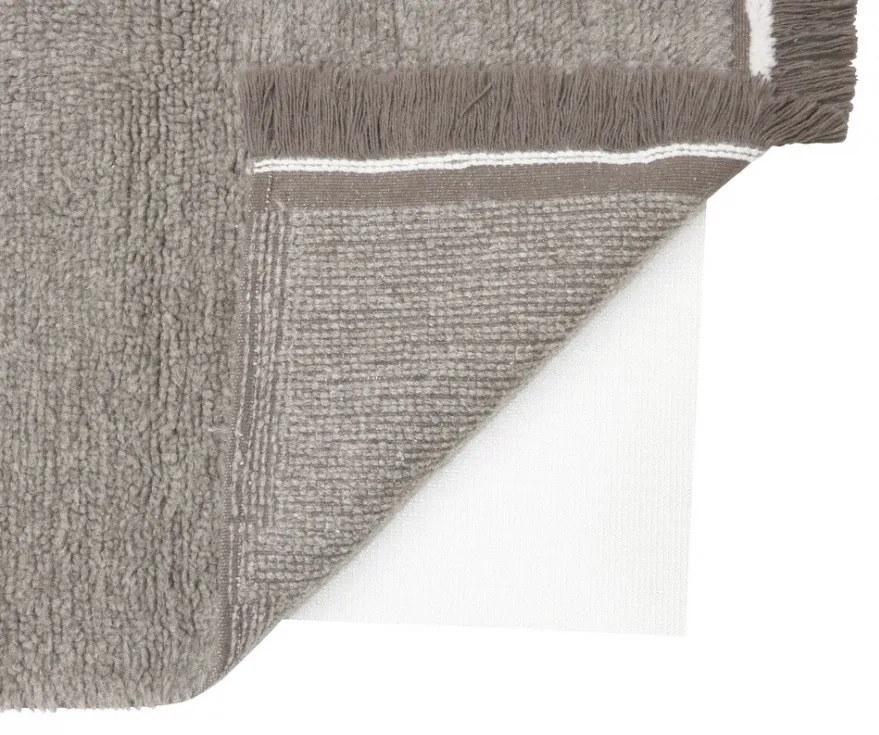 Lorena Canals koberce Vlněný koberec Steppe - Sheep Grey - 170x240 cm