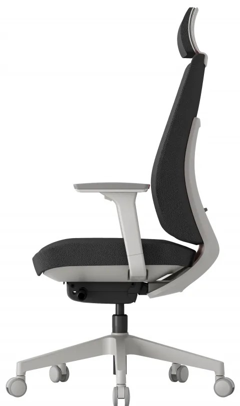 Office Pro Kancelářská ergonomická židle K50 — bílá Černá