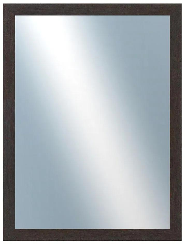 DANTIK - Zarámované zrcadlo - rozměr s rámem cca 60x80 cm z lišty RETRO černá (2528)