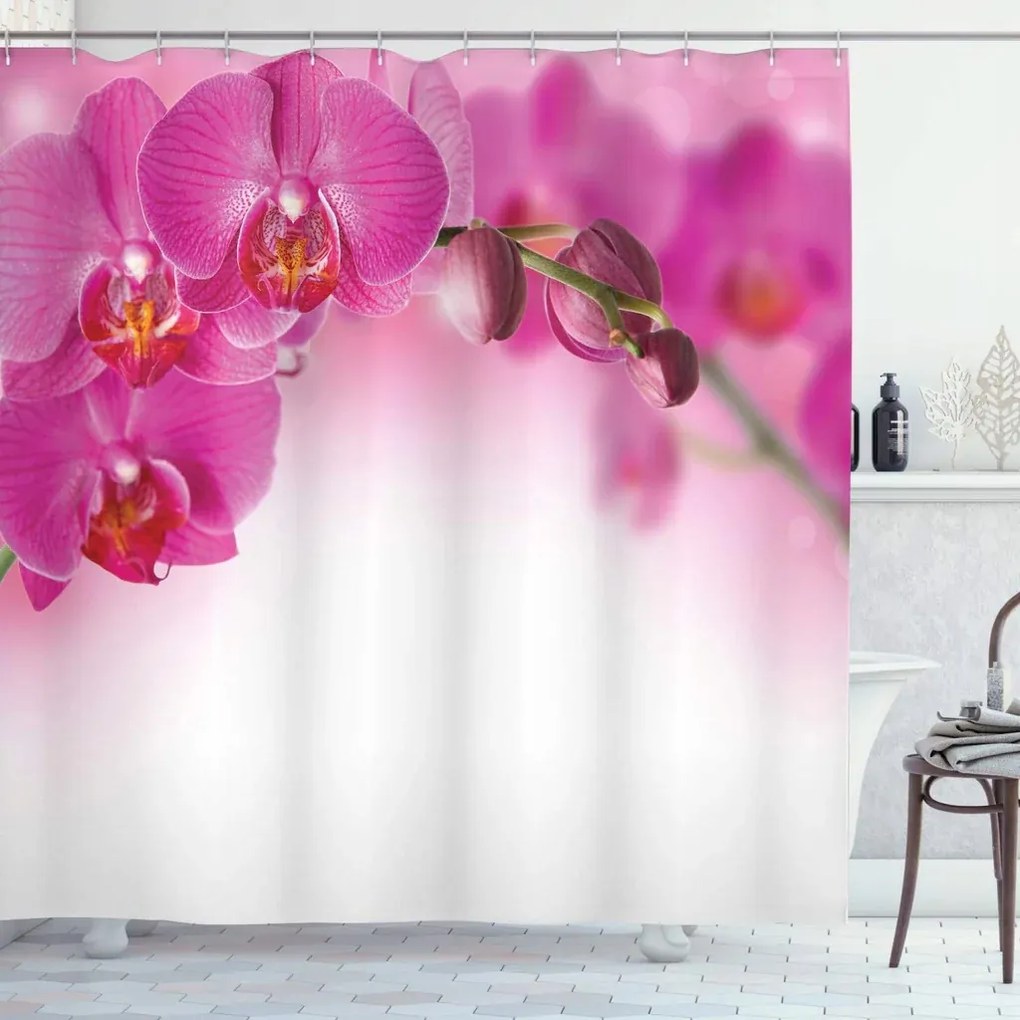 Abakuhaus Sprchový Závěs Orchidej 175x240 cm
