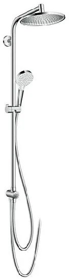 Hansgrohe Crometta - Sprchový set 240 Showerpipe pro renovace, 1proud,  EcoSmart, chrom 27270000
