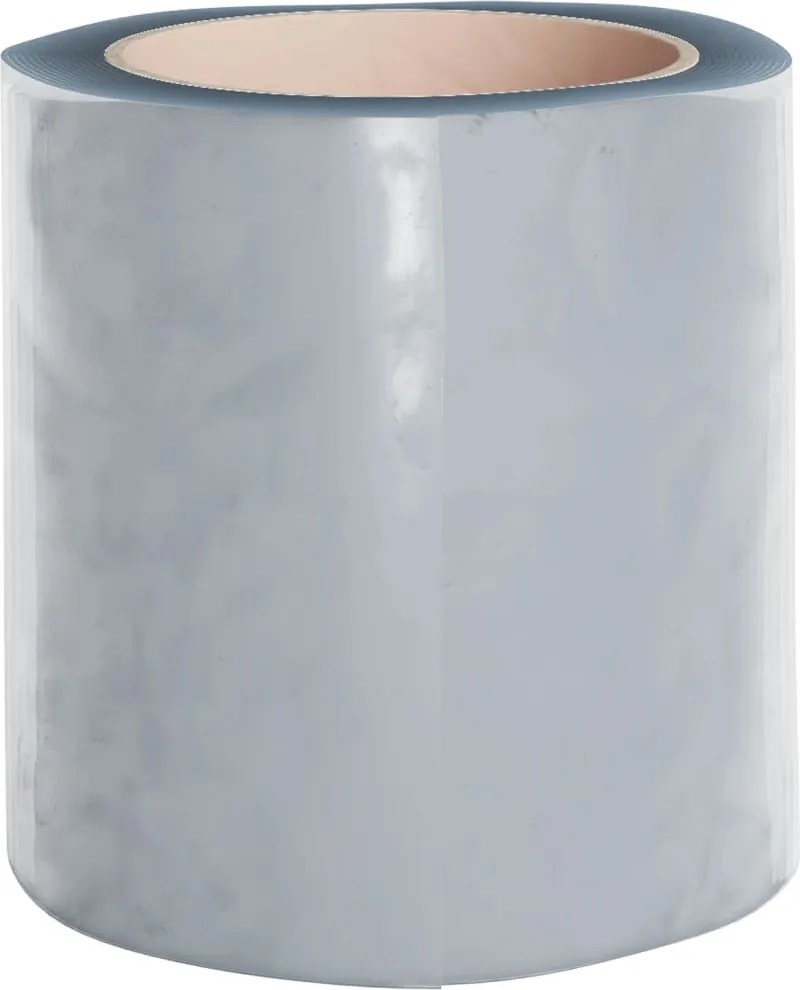 Závěs do dveří průhledný 200 mm x 1,6 mm 10 m PVC 153857