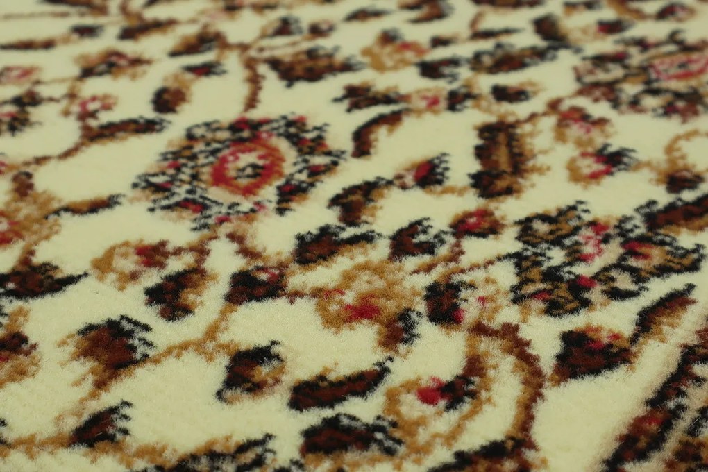 Weltom, Běhoun na míru Samira New 12003-023 cream, šíře 100 cm, béžová, chodba / předsíň