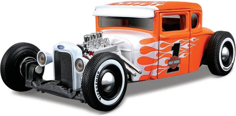 Maisto harley-davidson custom - ford model a 1929 1:24