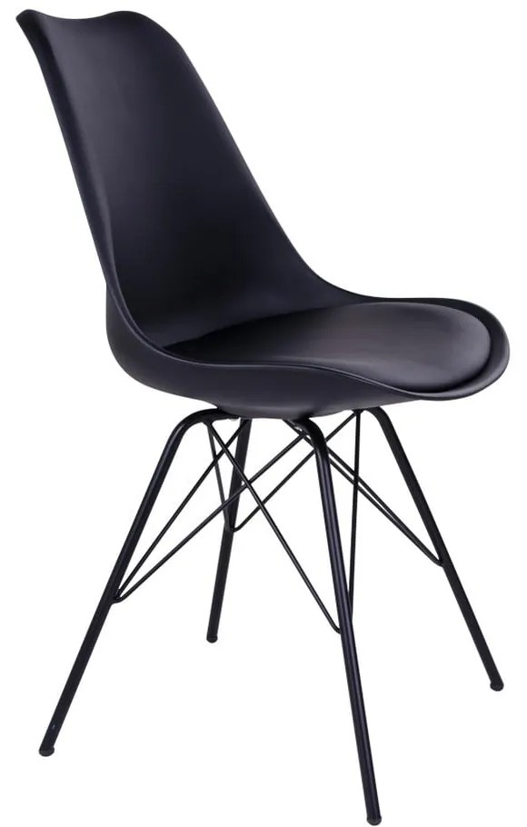 Černé jídelní židle v sadě 2 ks Oslo – House Nordic