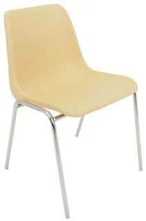 Konferenční židle Maxi chrom Šedá