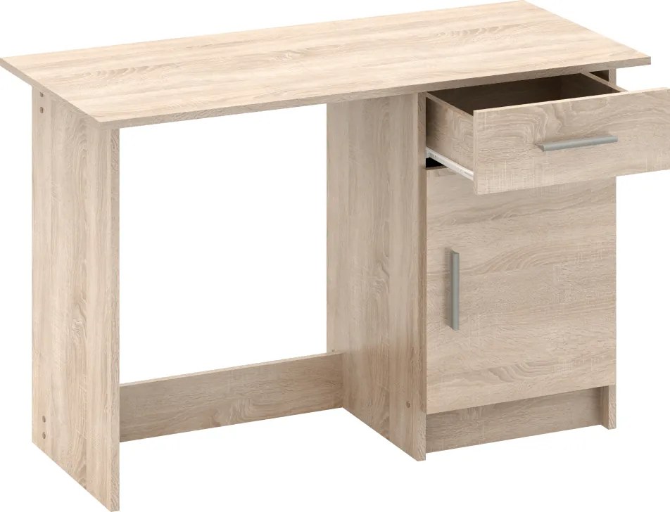 Univerzální PC stůl, dub sonoma, SIRISS NEW
