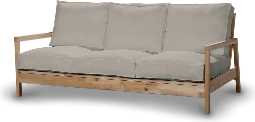 Potah na pohovku IKEA  Lillberg 3-místná nerozkládací barva béžová látka pletený vzor