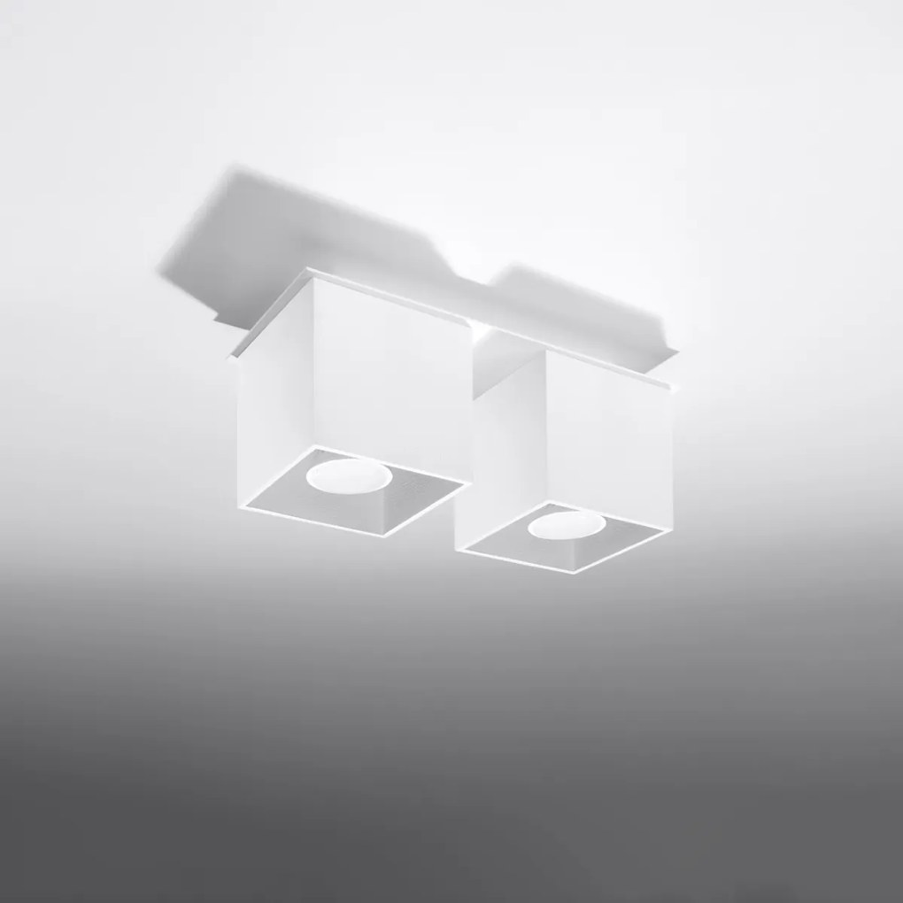 Sollux Lighting Stropní svítidlo QUAD 2 bílé