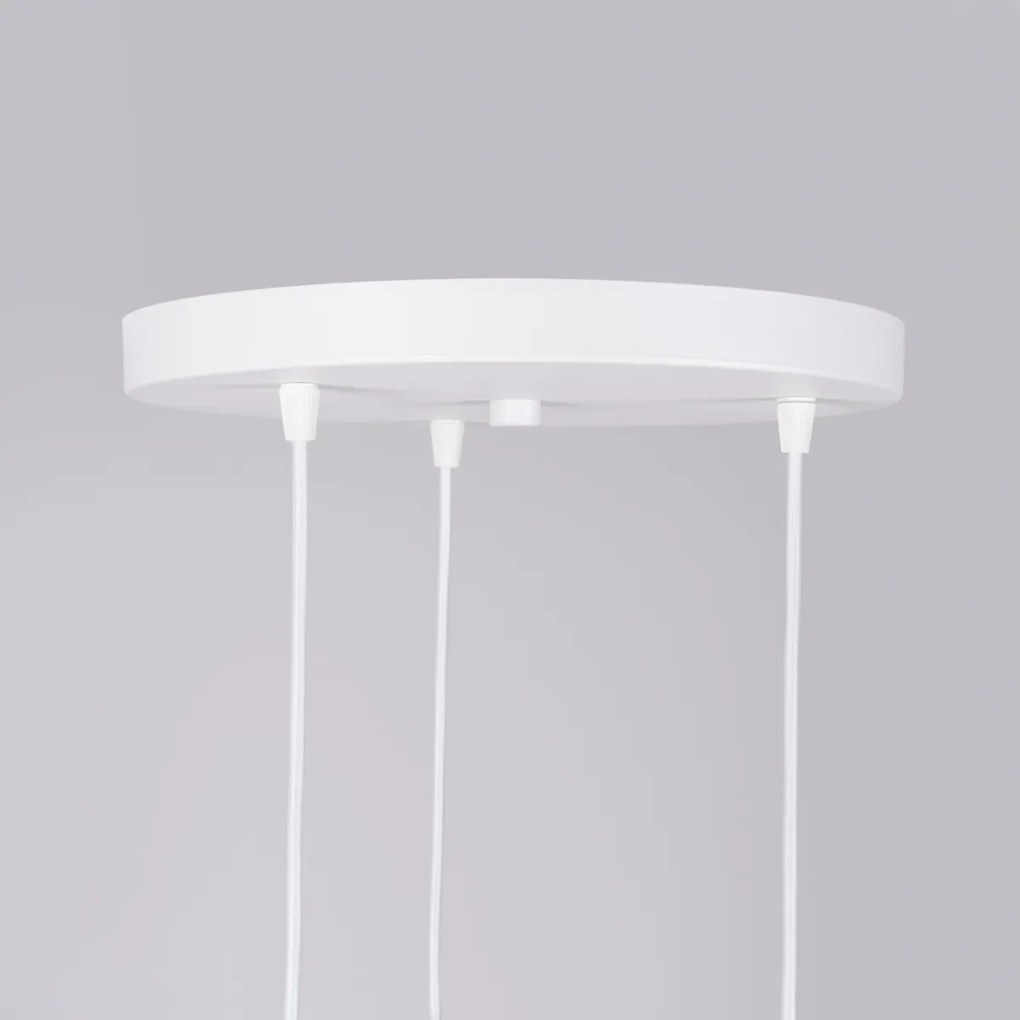 Sollux Lighting Závěsné svítidlo BRINA 3P bílé