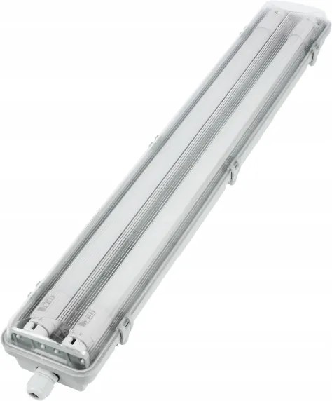 LED Technické zářivkové svítidlo T8 2xG13/10W/230V 6000K 60 cm IP65 bílá