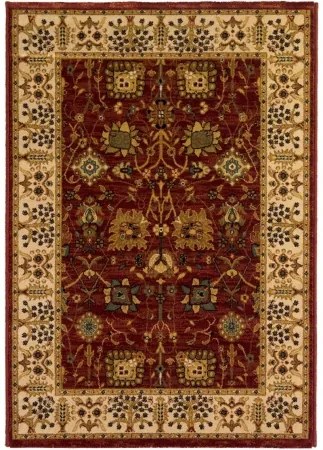 Koberce Breno Kusový koberec PRAGUE 636/IB2R, Červená, Vícebarevné, 133 x 190 cm