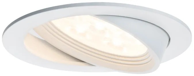 Paulmann 92602 Premium Line Albina, výklopná bodovka v bílé úpravě, 1x7,2W LED, prům. 12,5cm