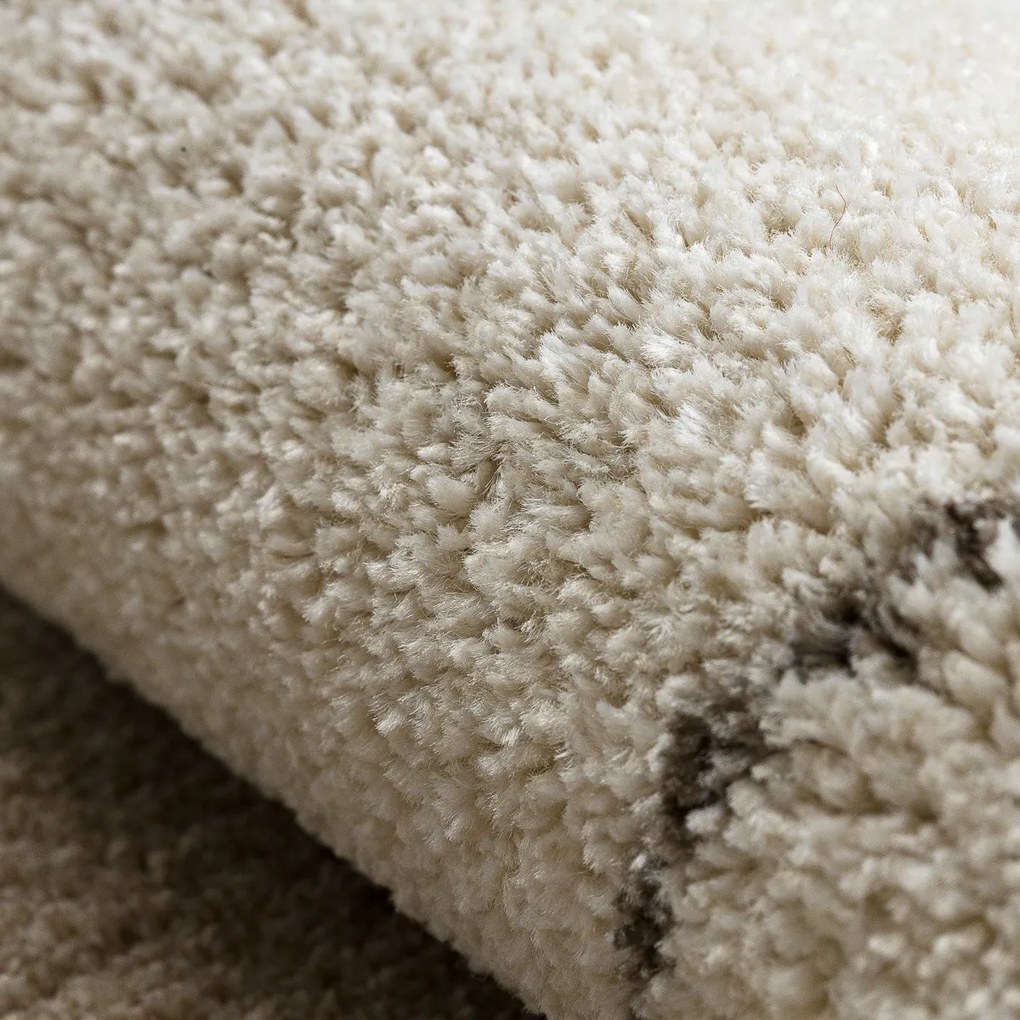 Dywany Łuszczów, Kusový koberec Fusion 8299 cream/beige, 240x330, bílá, kancelář